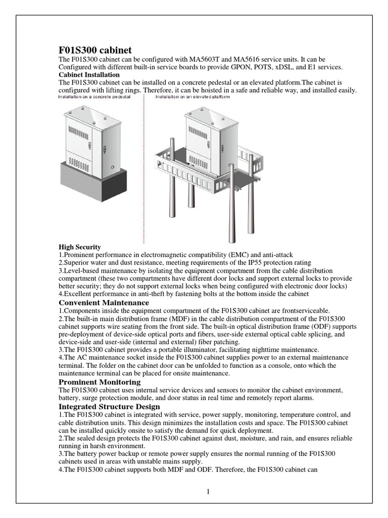 F01S300 | PDF | Power Supply | Alternating Current
