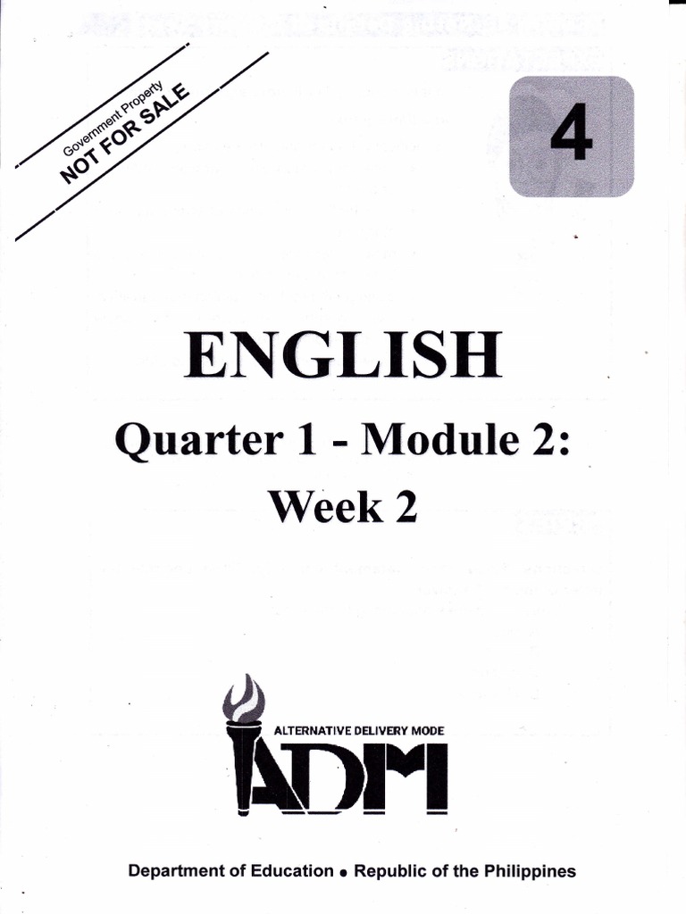 English 4-Module 2 | PDF