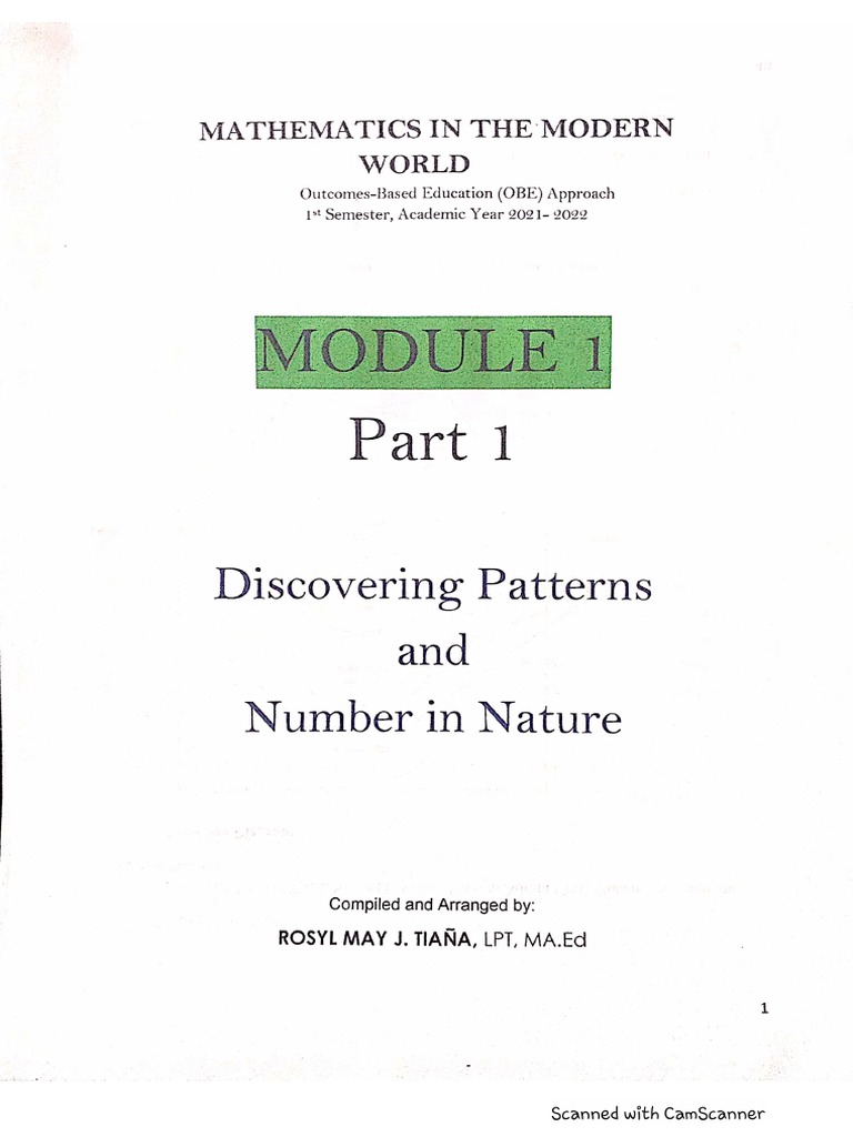 CMMW Module 1 Part1 | PDF
