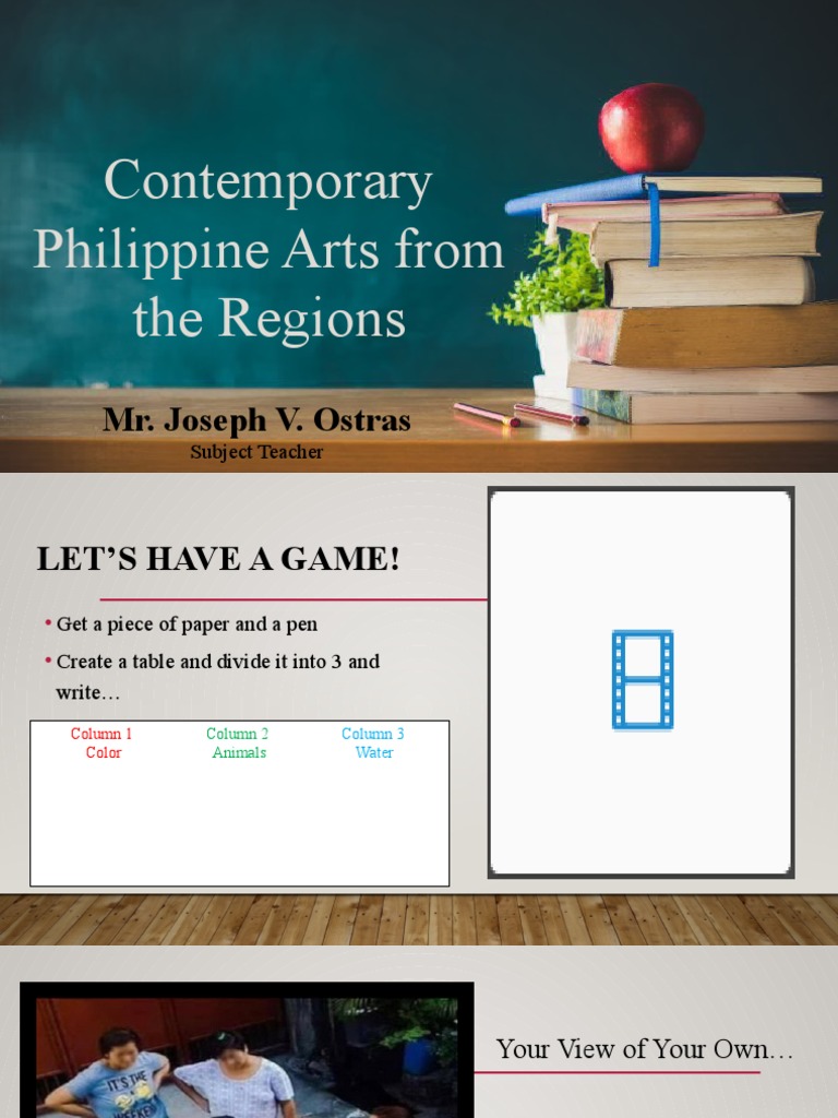 Lesson 2 - Contemporary Arts | PDF | Contemporary Art | The Arts