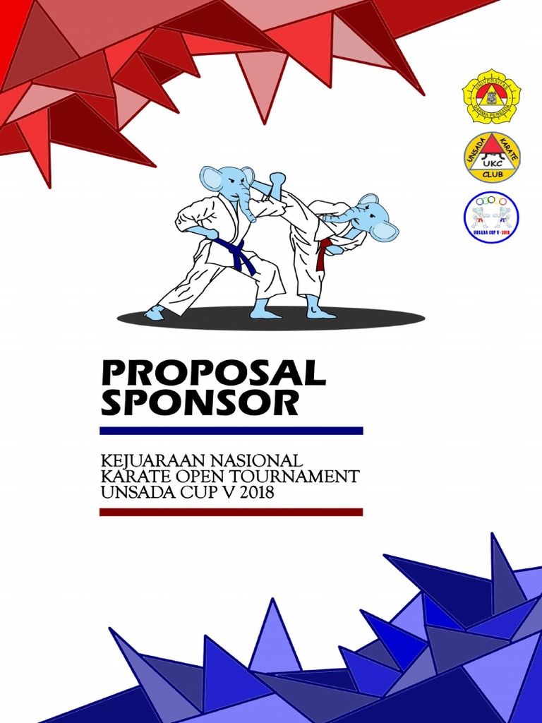 Proposal Kejuaraan Nasional Karate Open Tournament Unsada Cup V | PDF