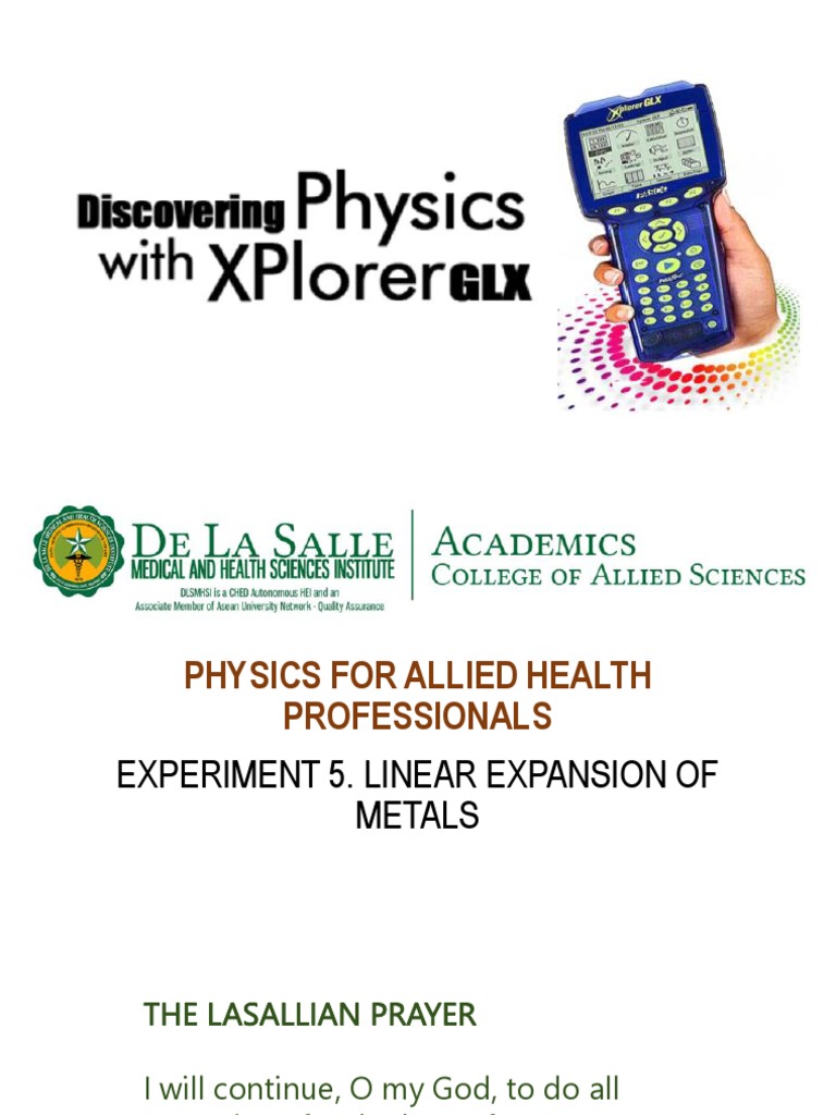 Experiment 5 - Linear Expansion of Metals | PDF | Temperature | Thermal ...