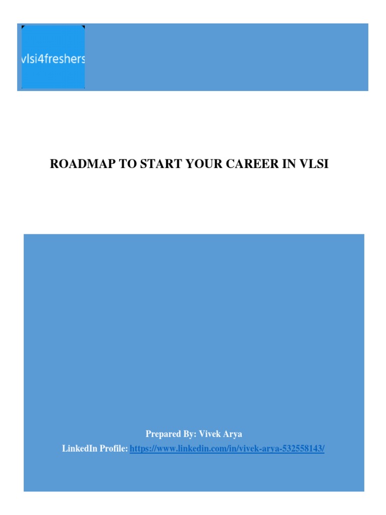 Roadmap To VLSI Career | PDF | Hardware Description Language ...