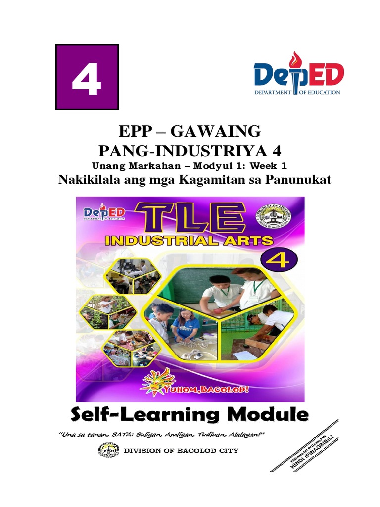 FINAL IA 4 MODULE 1 WEEK 1 | PDF