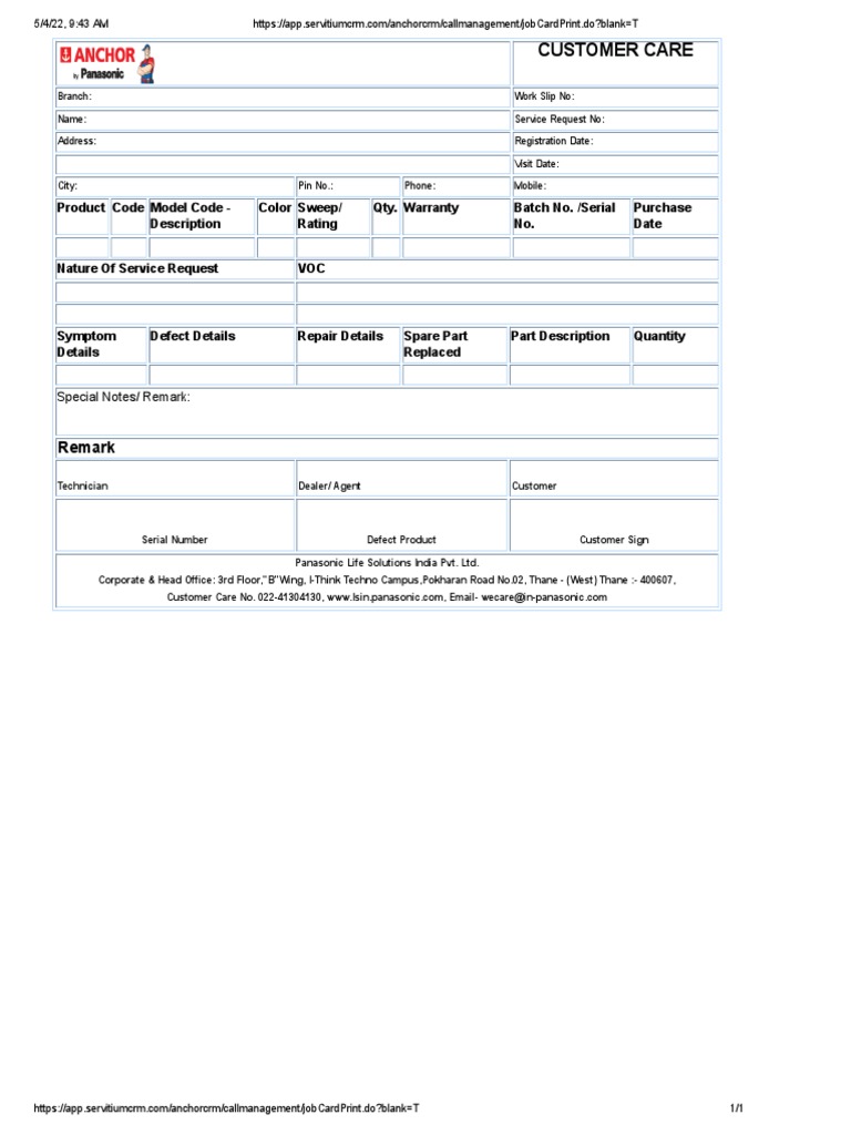 JOB SHEET.pdf | PDF | Service Industries