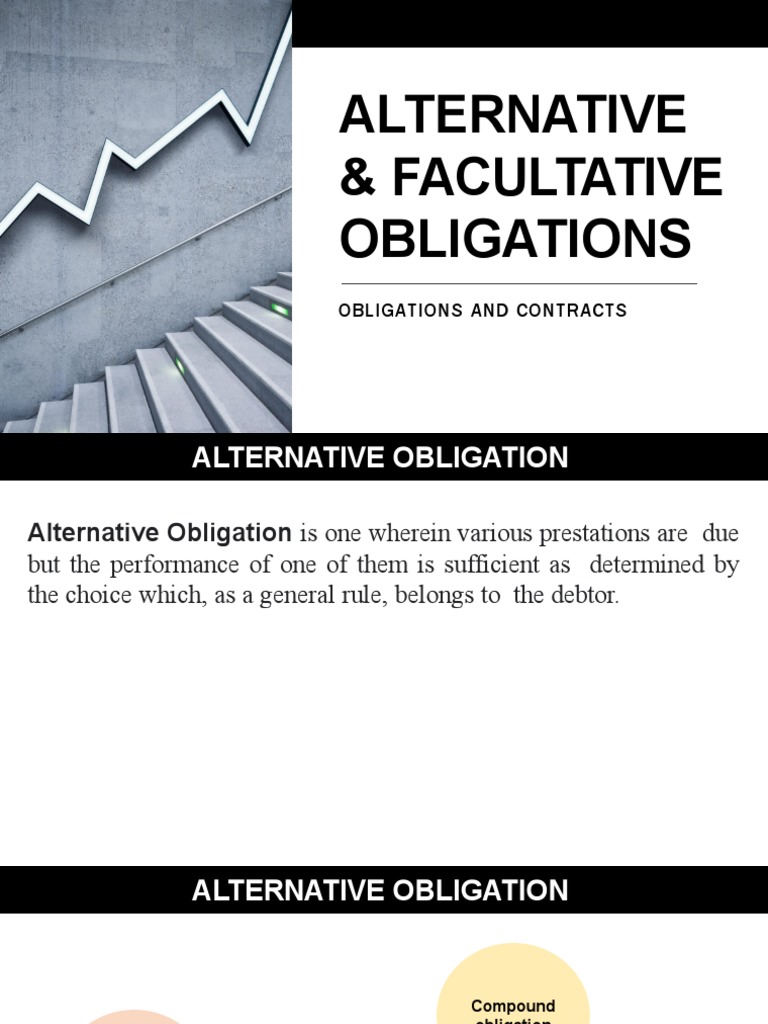 Alternative Facultative Obligations-1 | PDF | Legal Liability | Indemnity