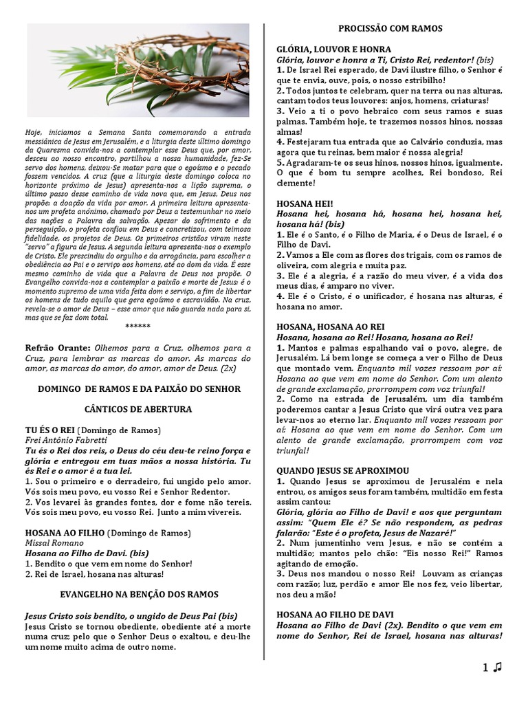 Domingo de Ramos | PDF