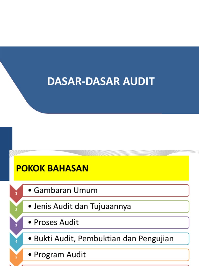 Dasar Audit | PDF