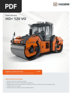 Especificaciones Vibrocompactador HAMM 3411 y 3411P | PDF | Vehículos | Tecnología de vehículos