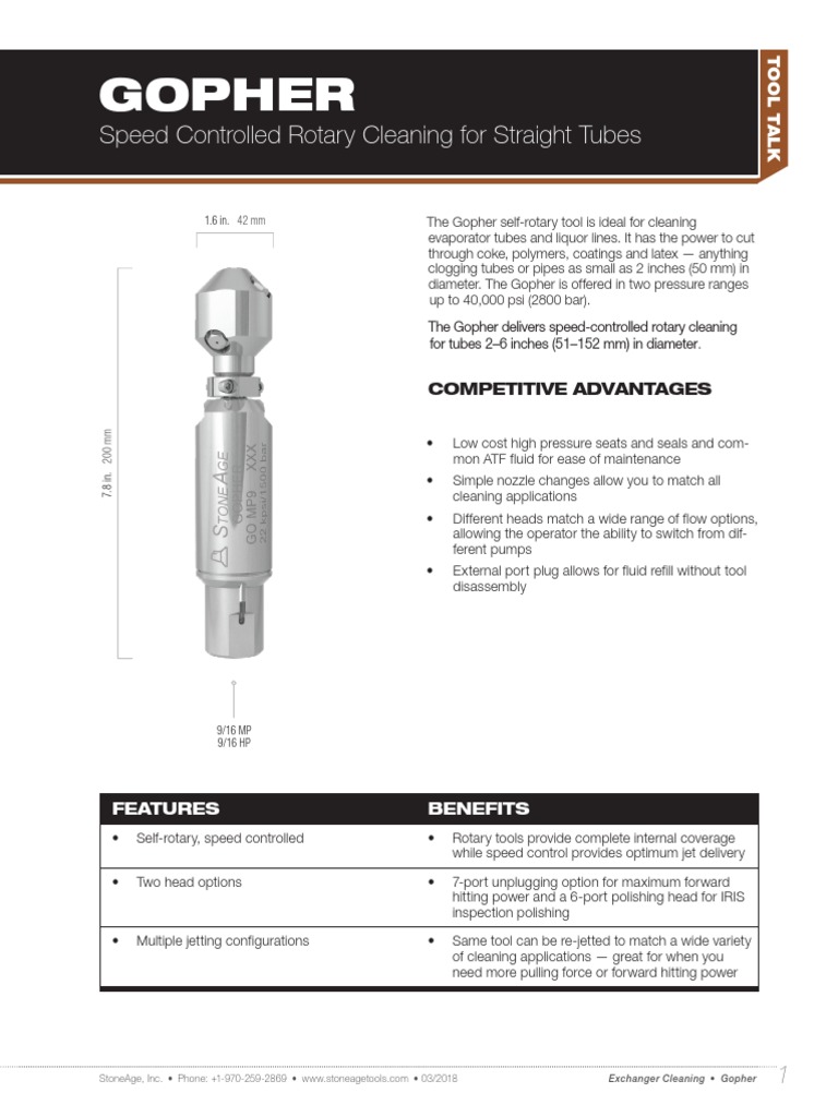 GO Tool Talk | PDF | Nozzle | Pipe (Fluid Conveyance)