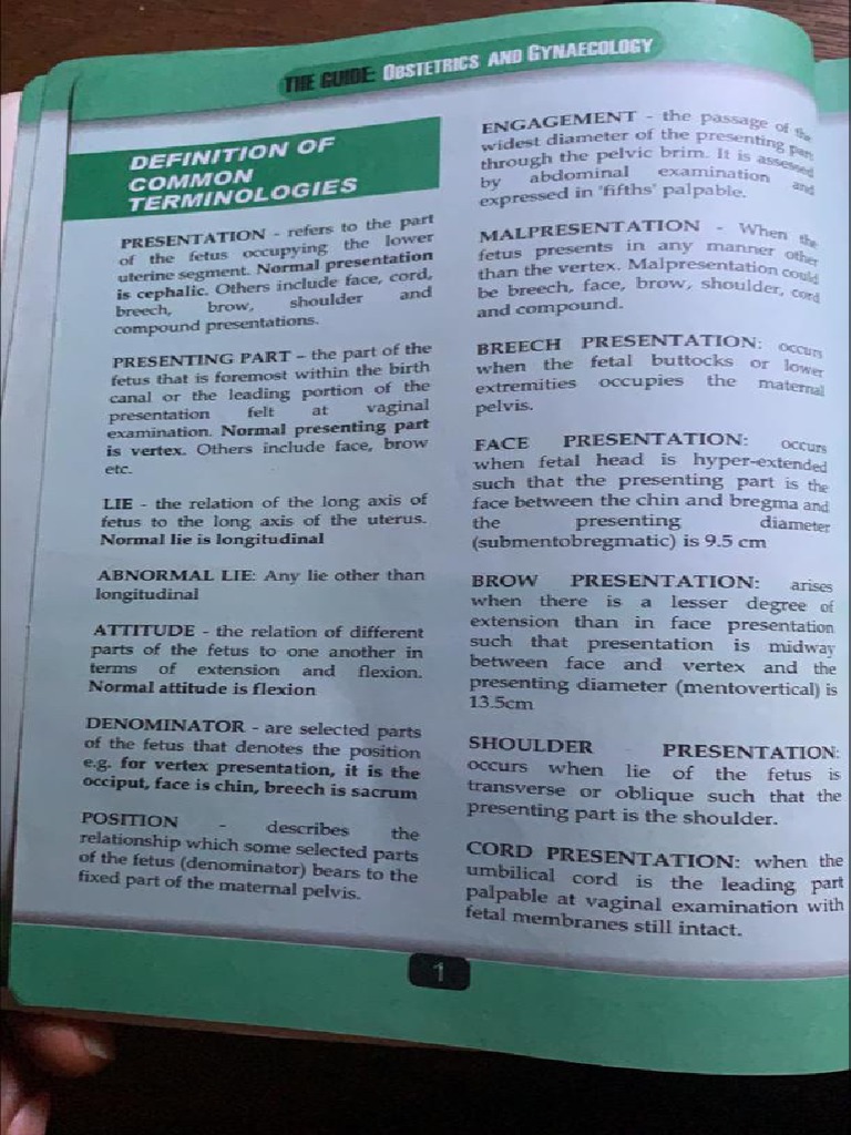 Obs&gyn New Guide | PDF