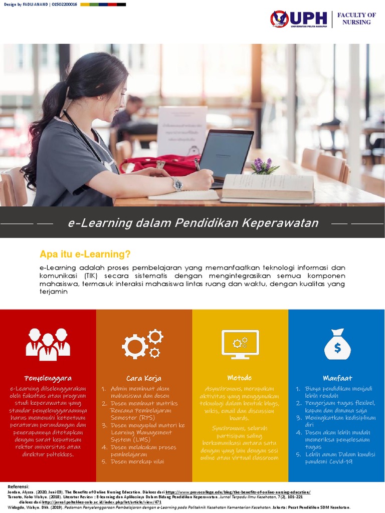 Poster PIN E-Learning Dalam Pendidikan Keperawatan | PDF