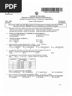 Exame de Matematica Ujc 2021 - 2022 - Ao | PDF
