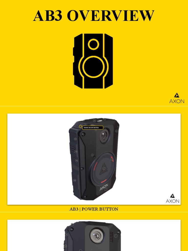 Axon Body 3 BWC Training V3.0 | PDF | Computing | Computer Science