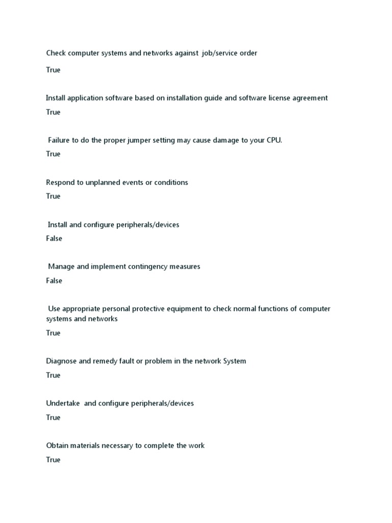 CSS Exam | PDF | Computer Network | Software