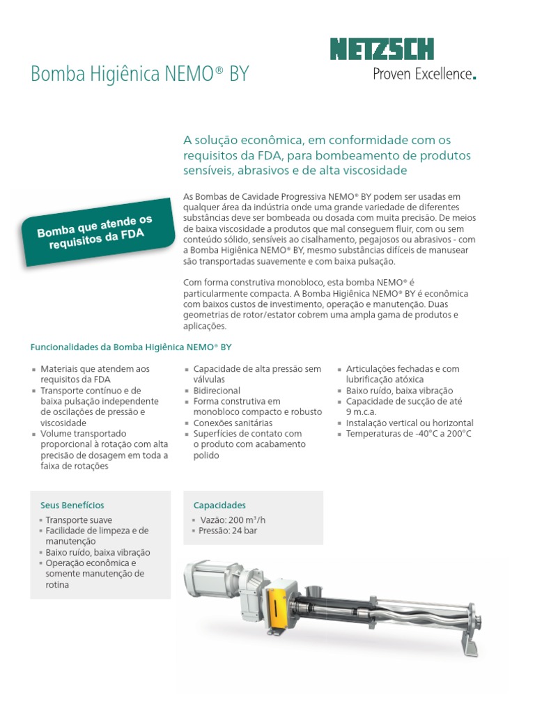 Netzsch Bomba Higienica Nemo by | Download grátis PDF | Física Aplicada ... Netzsch Bomba Higienica Nemo by | Download grátis PDF | Física Aplicada ...