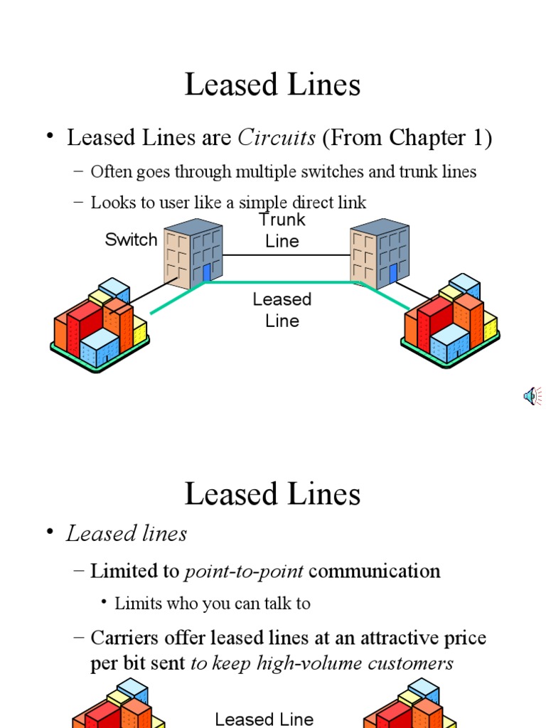 Leased Lines | PDF | Digital Subscriber Line | Electronics