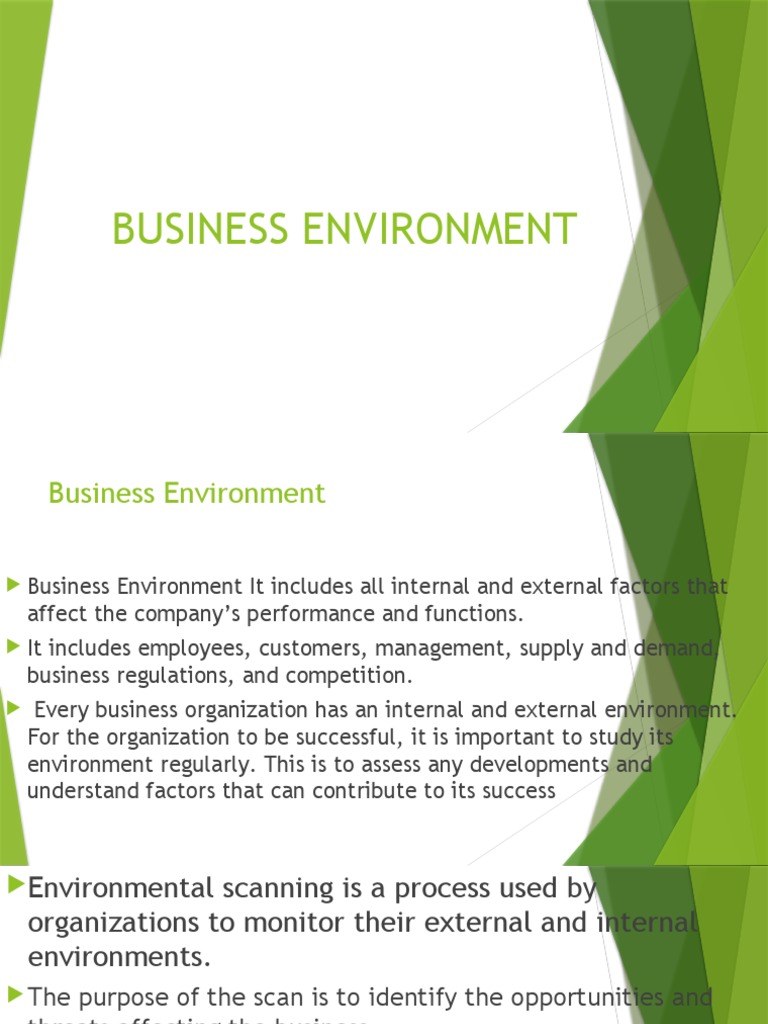 Business Environment | PDF | Economies | Business