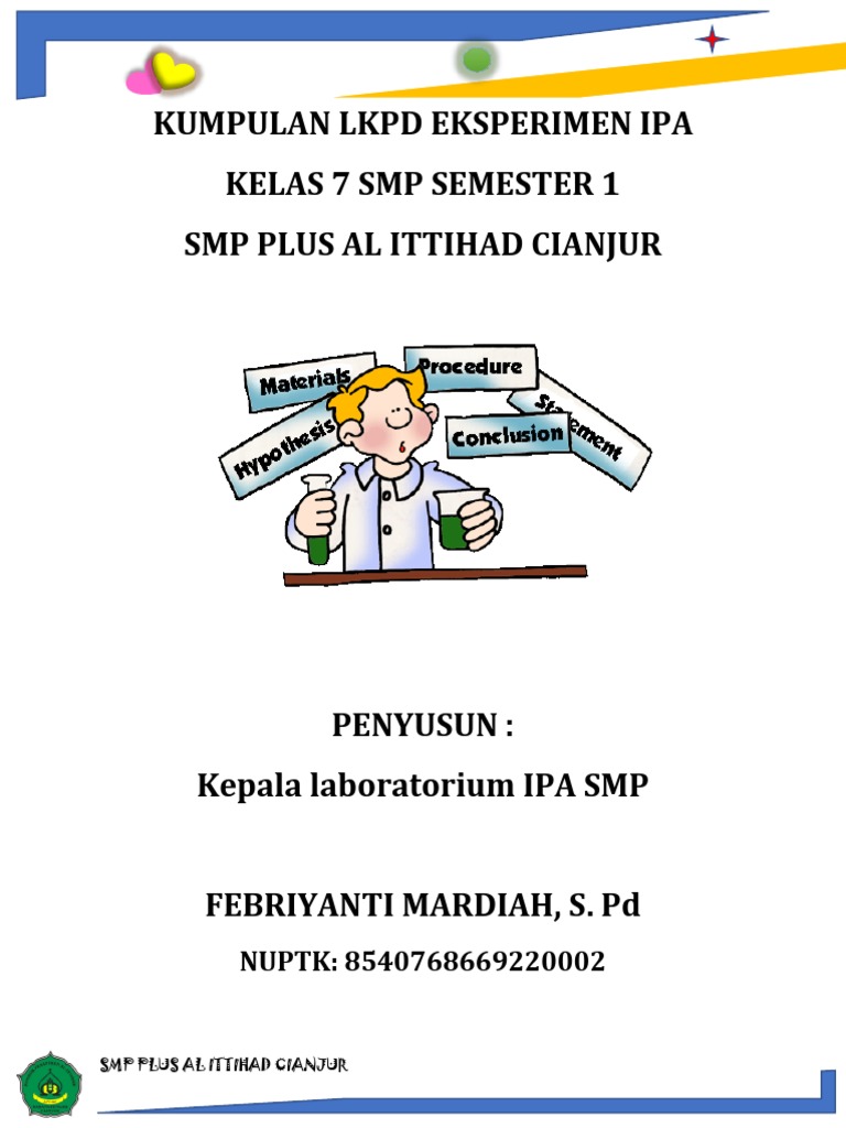 Akhir Kumpulan LKPD Eksperimen Ipa (Recovered) | PDF | Teknologi & Rekayasa | Sains & Matematika