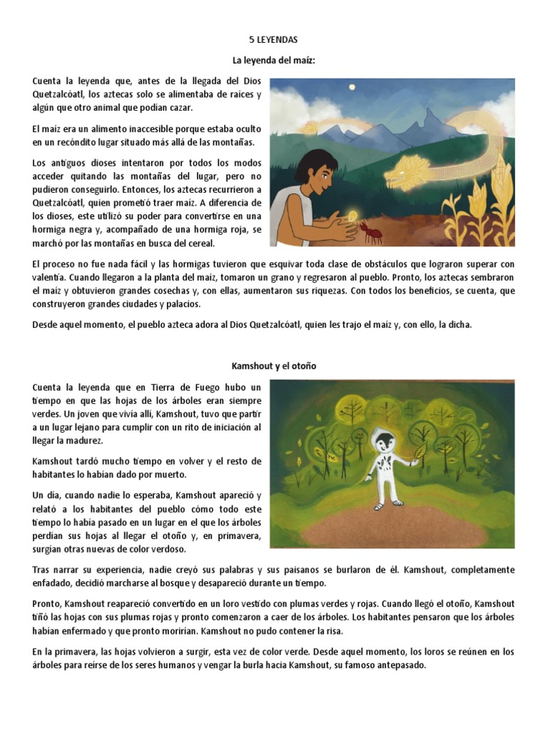 5 Leyendas, Moralejas y Mitos | PDF | Prometeo | Medusa