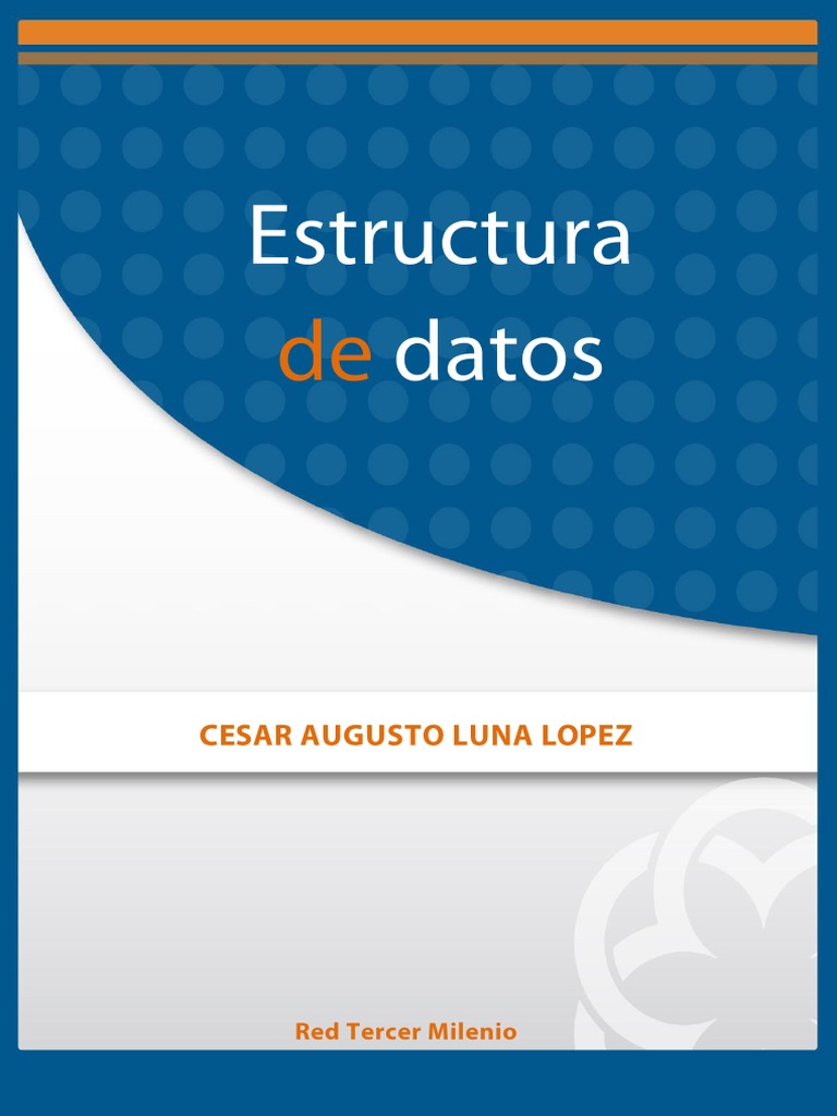 Estructura de Datos | PDF | Estructura de datos de matriz | Lenguaje de programación