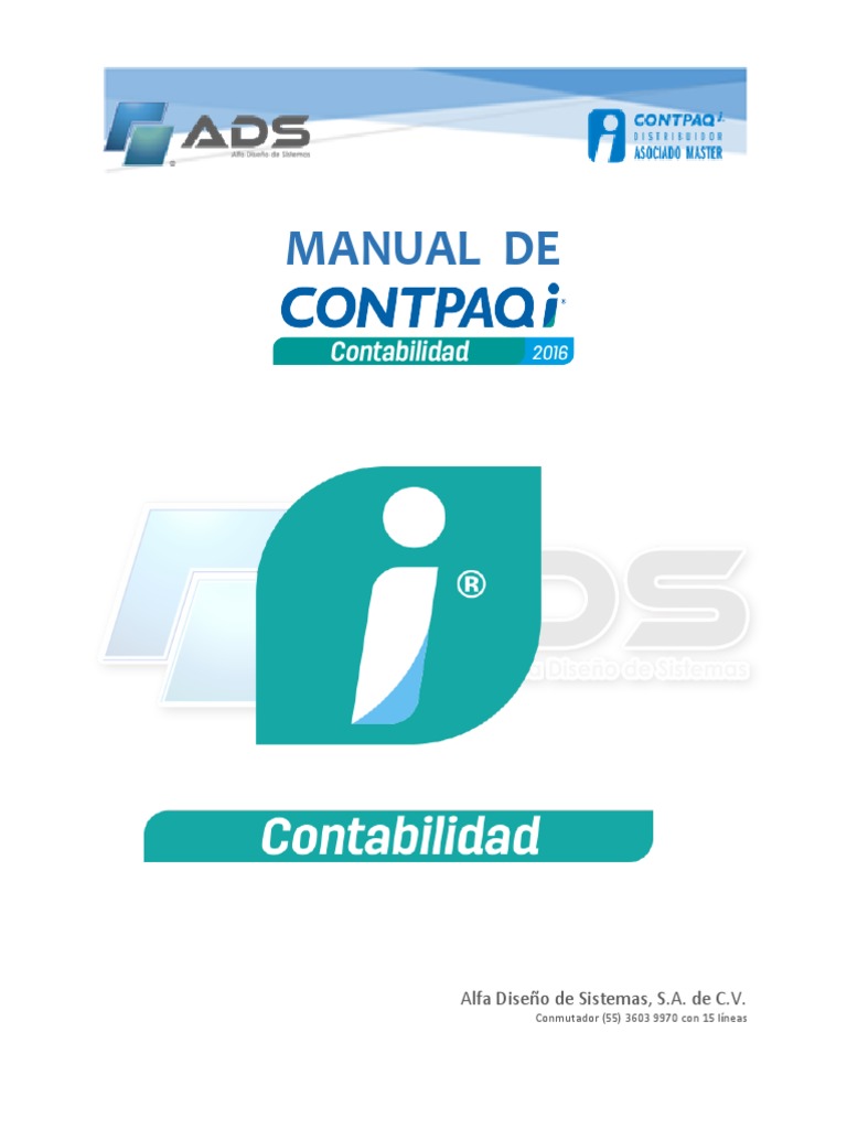Manual Contpaqi Contabilidad | PDF