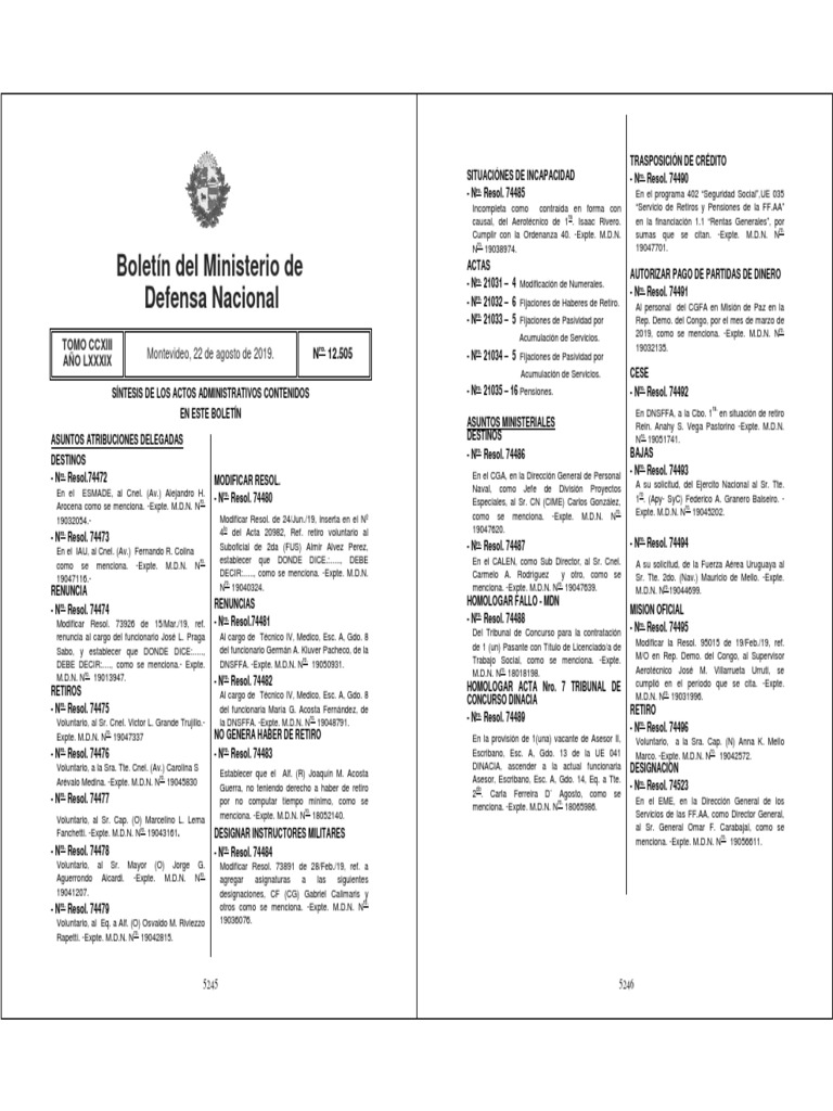Boletin 12505 | PDF