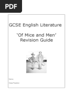 Of Mice and Men Student Essay Writing Booklet1 | PDF
