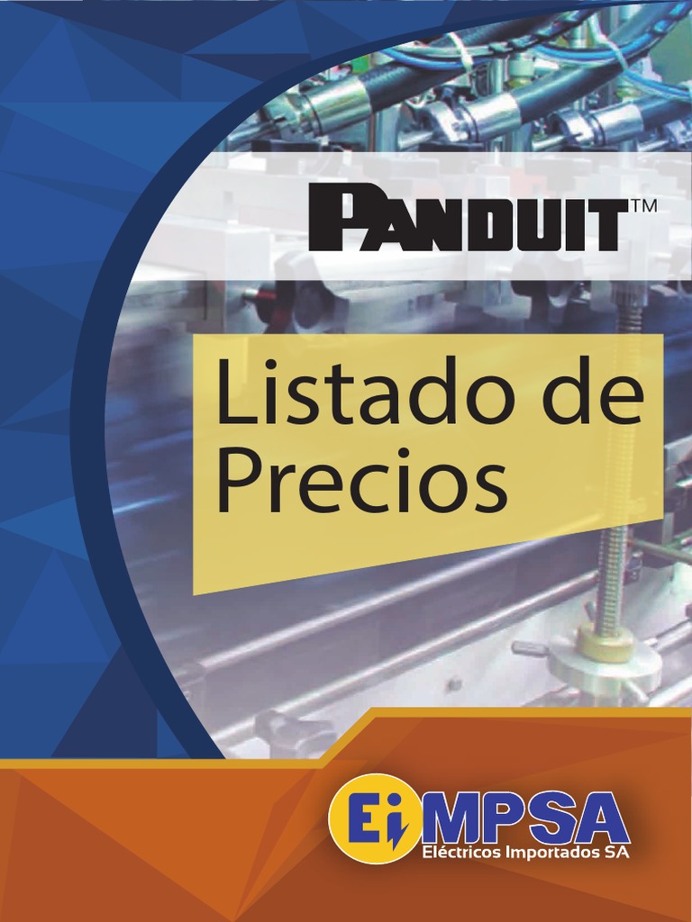 Precios de Productos Panduit | PDF | Equipo de telecomunicaciones ...
