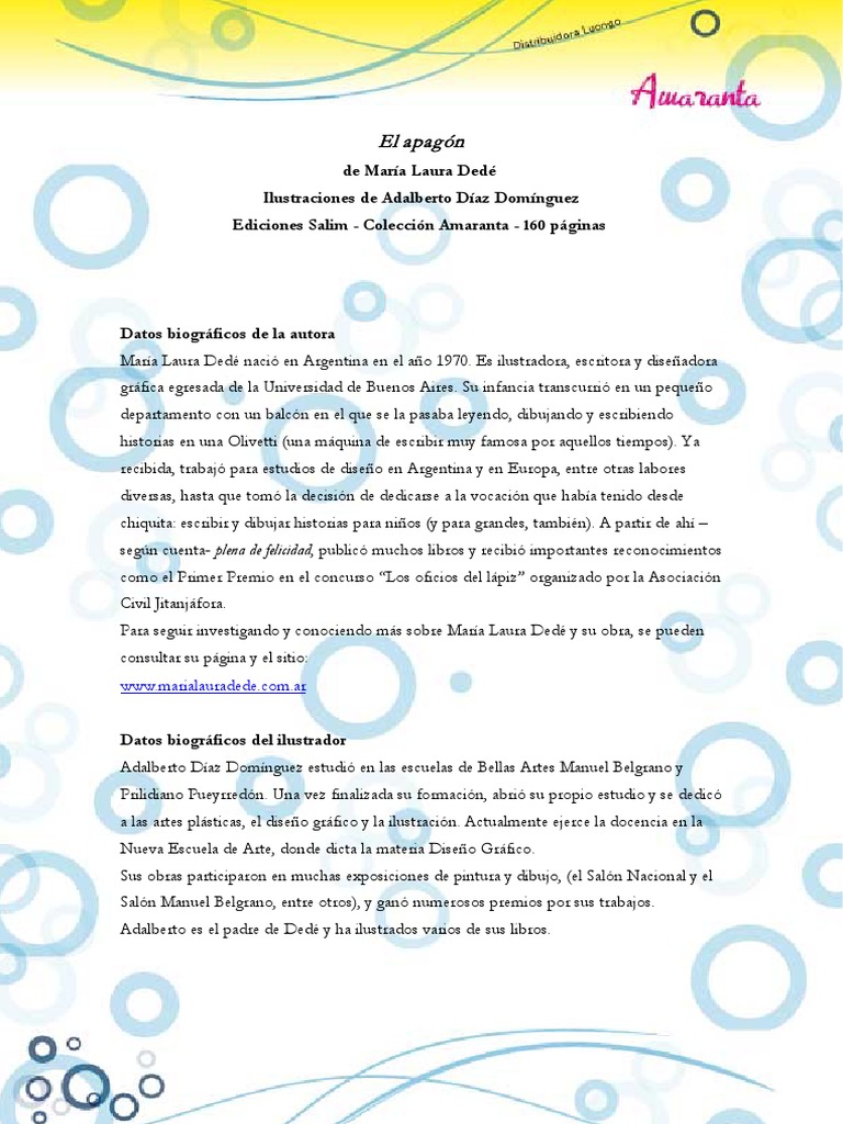 El Apagon | PDF | Las artes