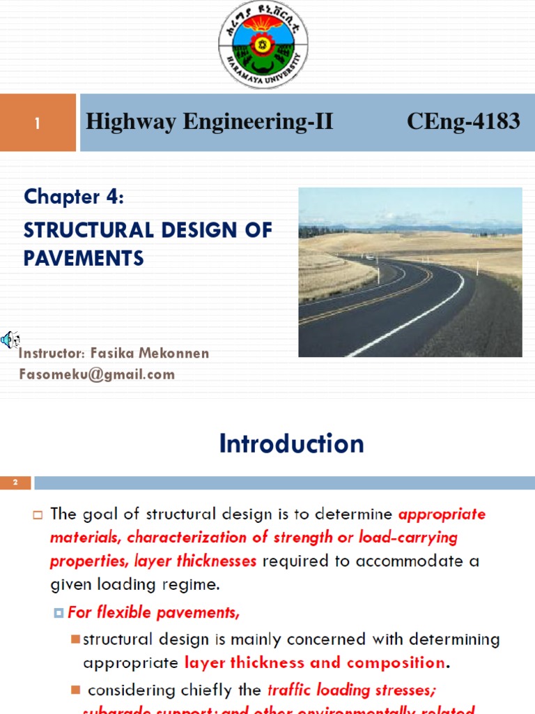 Pavement Structural Design Guide | PDF | Road | Road Surface