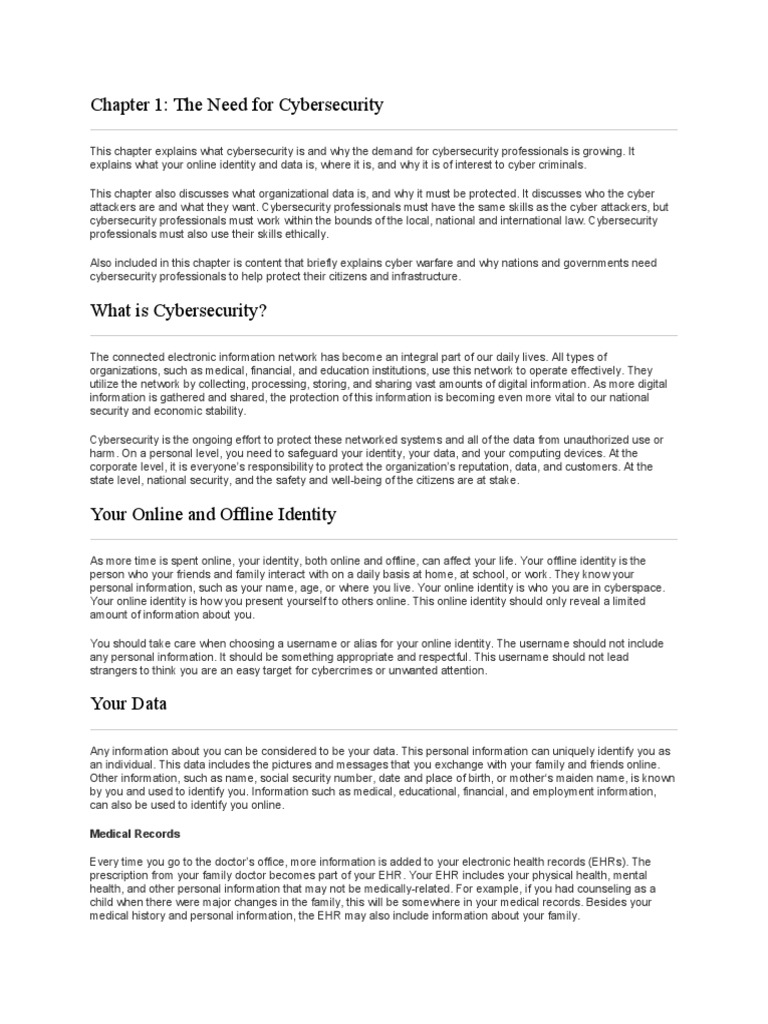 Chapter 1 Pdf Malware Computer Virus