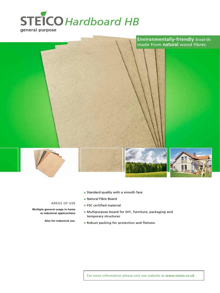 Hardboard Specifications and Uses | PDF | Packaging And Labeling ...