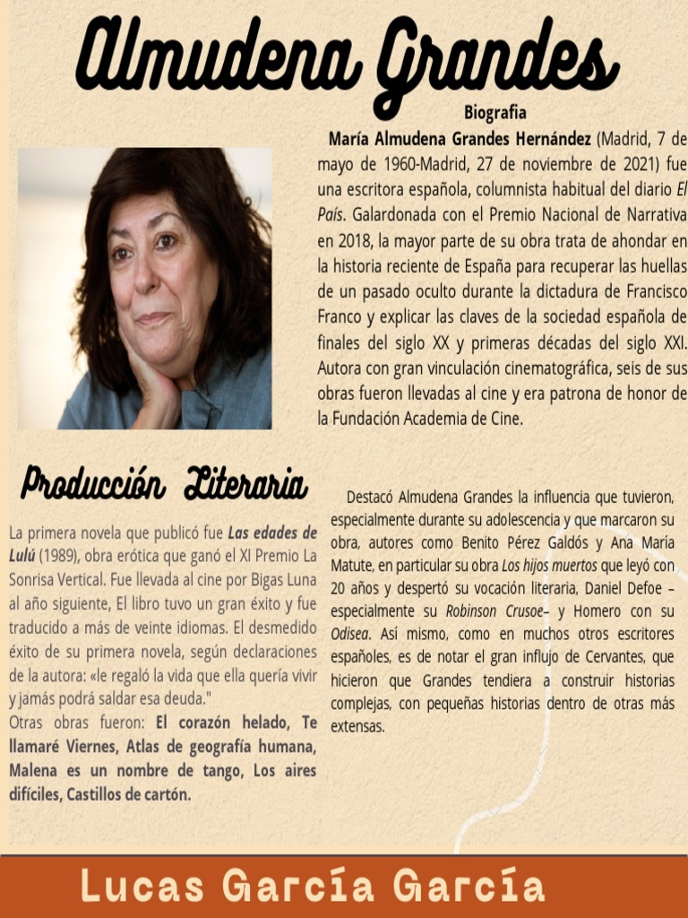 Almudena Grandes | PDF
