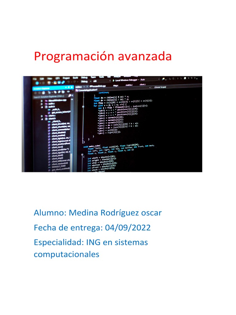 Ejercicios de Programación Avanzada | PDF | Informática