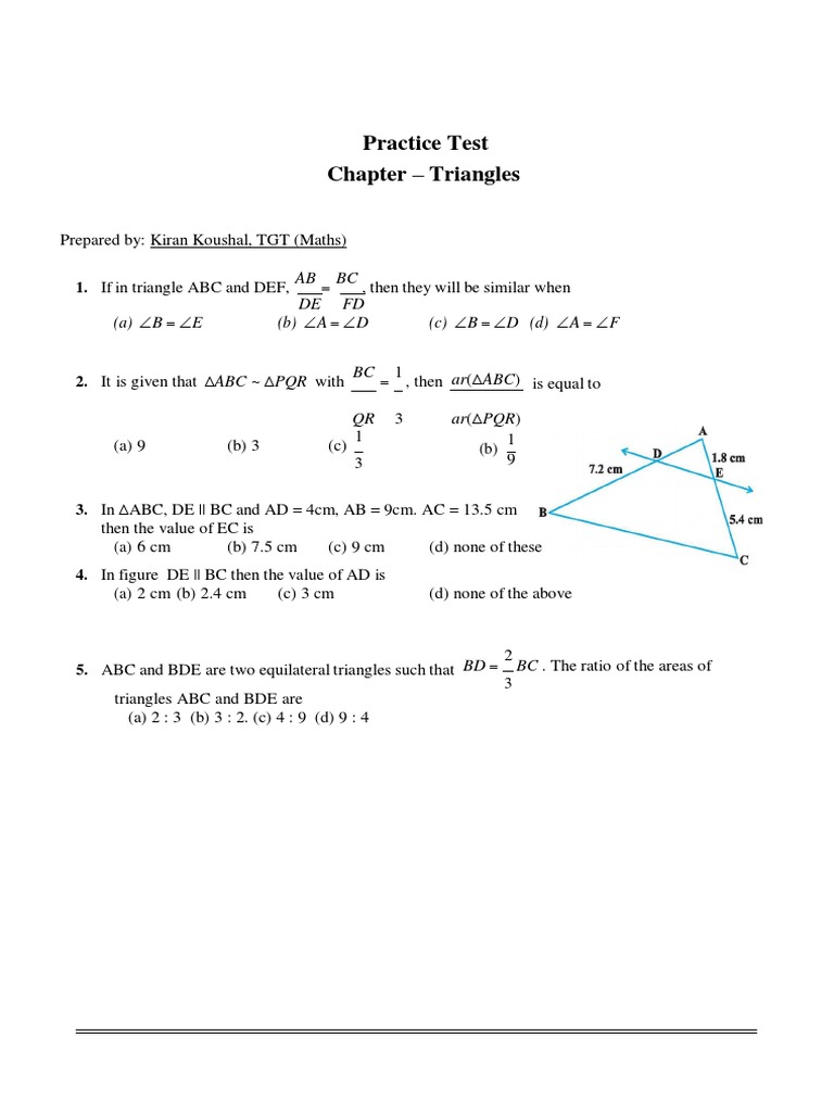 Kiran Triangle | PDF | Triangle | Euclidean Geometry