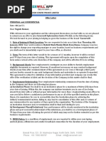 Offer Letter - DXC Technology | PDF | Salary | Insurance