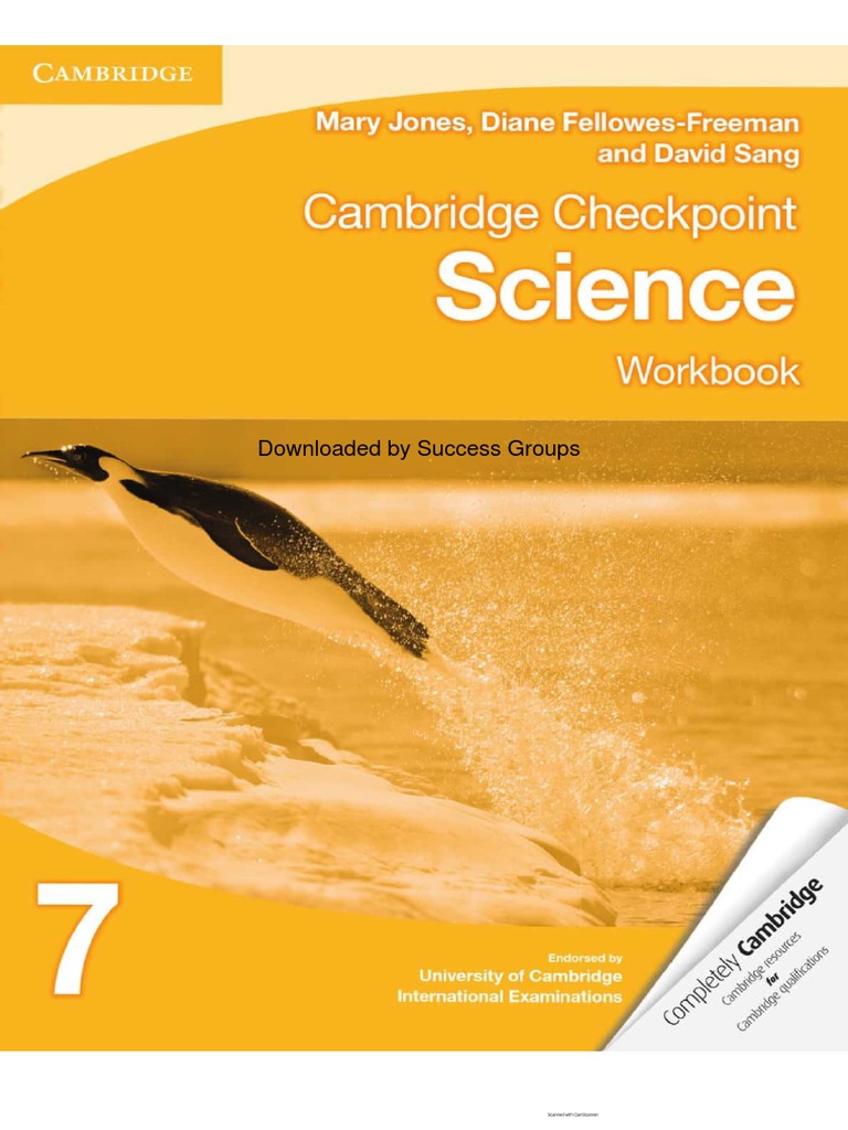 Cambridge Checkpoint Science For Grade 7-1 | PDF