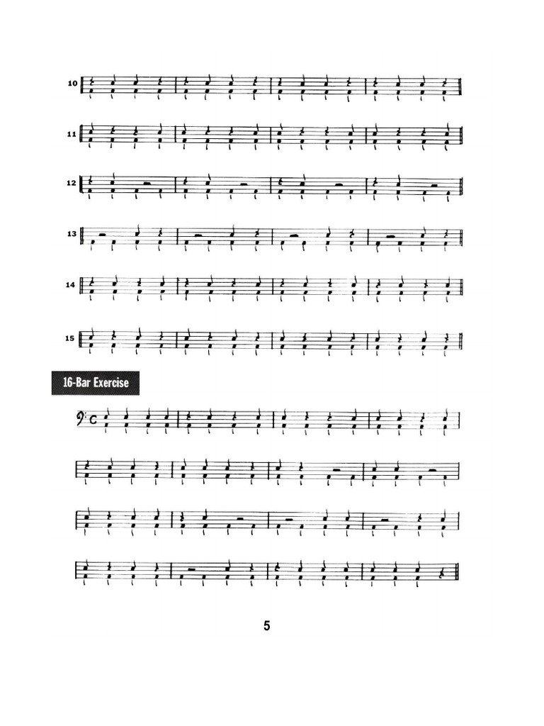 Ted Reed - Syncopation For The Modern Drummer (Dragged) 3 | PDF