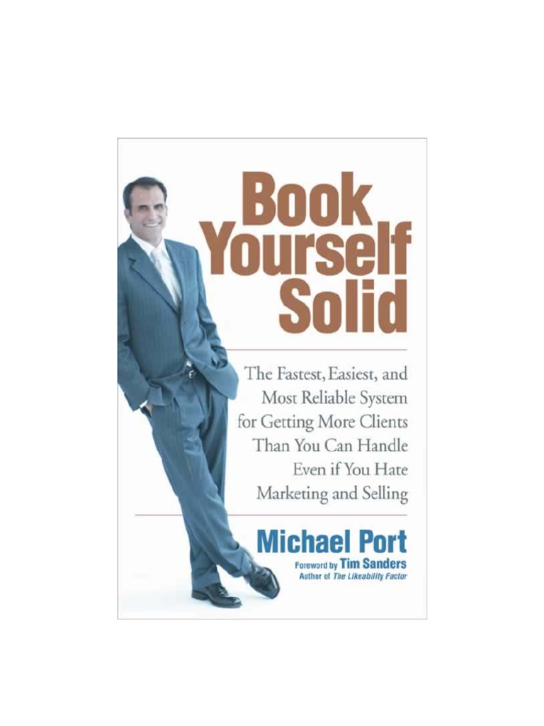 Book Yourself Solid | PDF | Sales | Goal