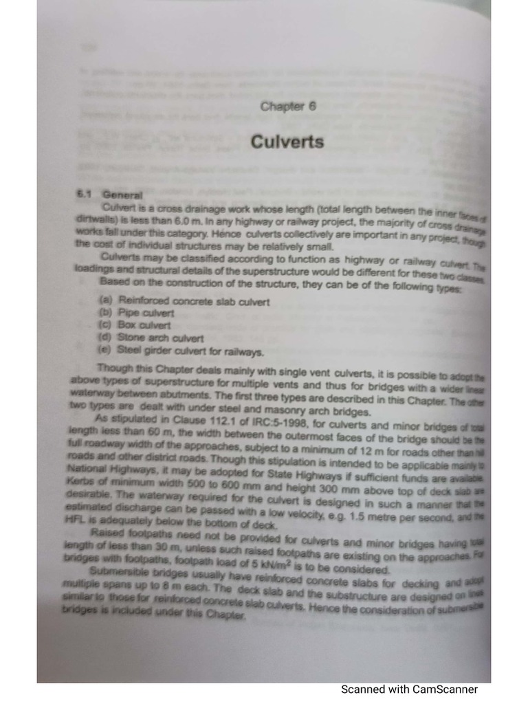 Culvert | PDF