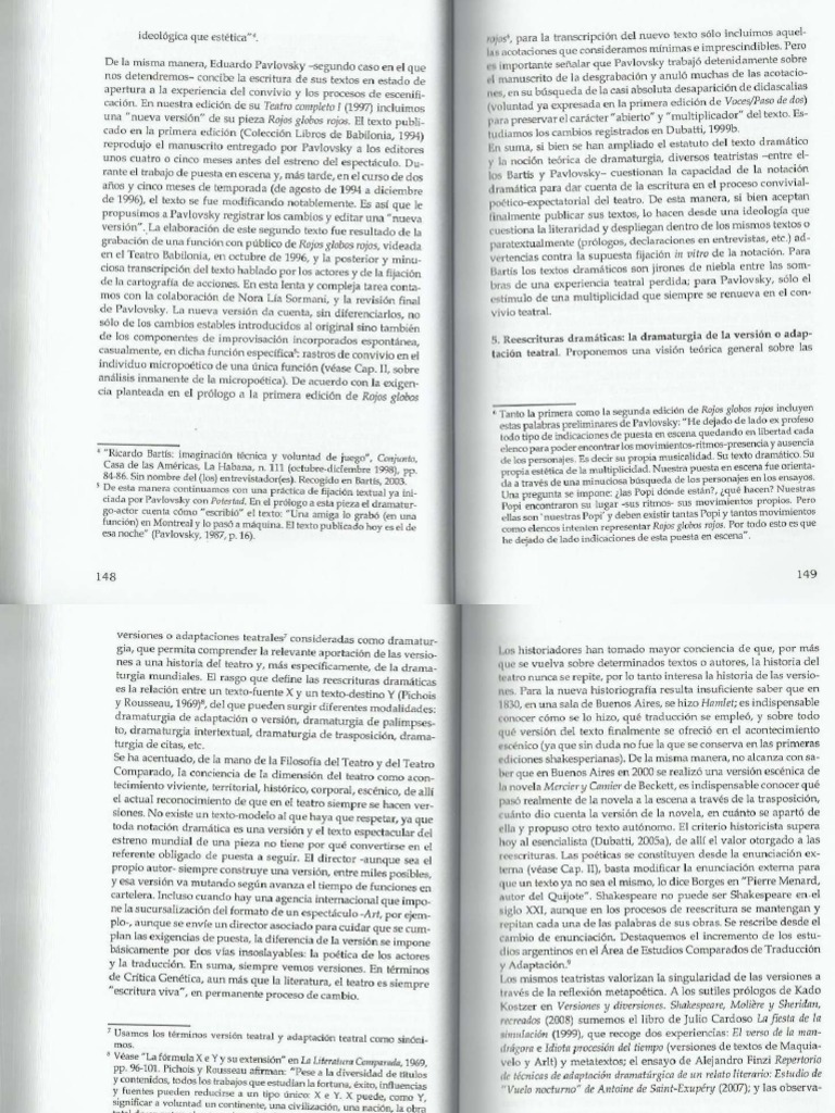 Dubatti - Cartografia Teatral - Introduccion Al Teatro Comparado - 105 ...