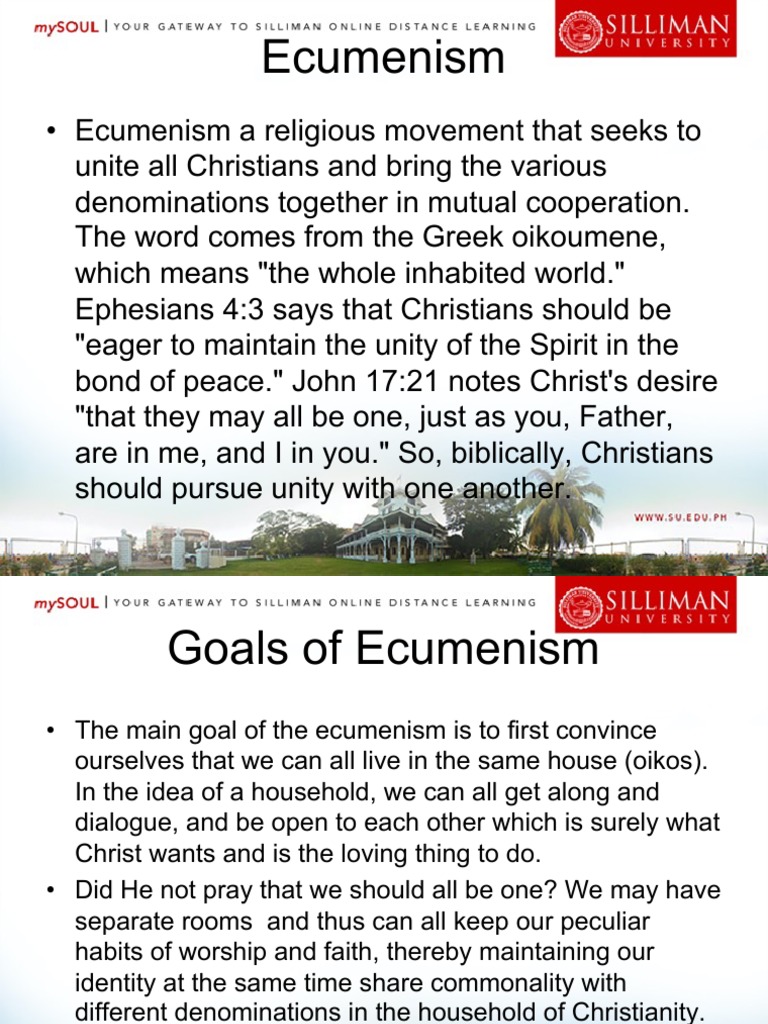 Interfaith and Ecumenism | PDF | Interfaith Dialogue | Spiritual Gift