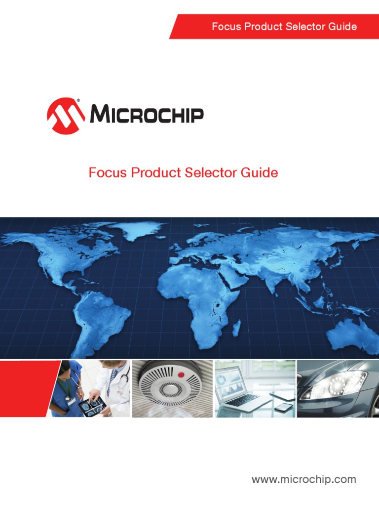 MICROCHIP Focus Product Selector Guide | PDF | Microcontroller | Computer Engineering