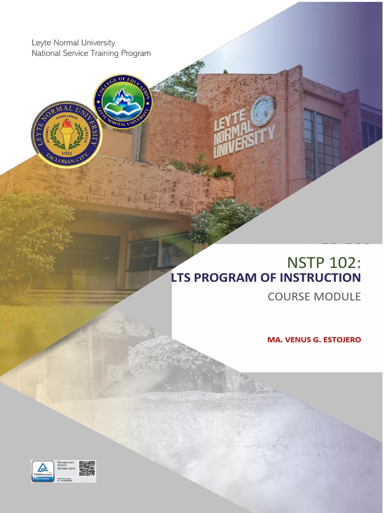 NSTP 102 Module 1 | PDF | Literacy | Teaching Method