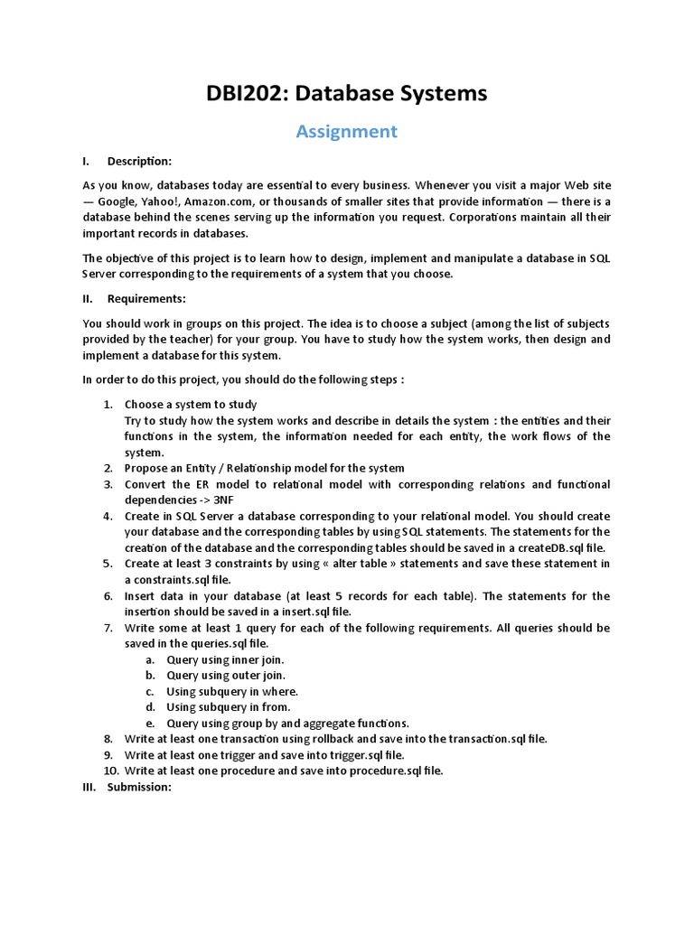 Assignment Pdf Databases Relational Database 7054
