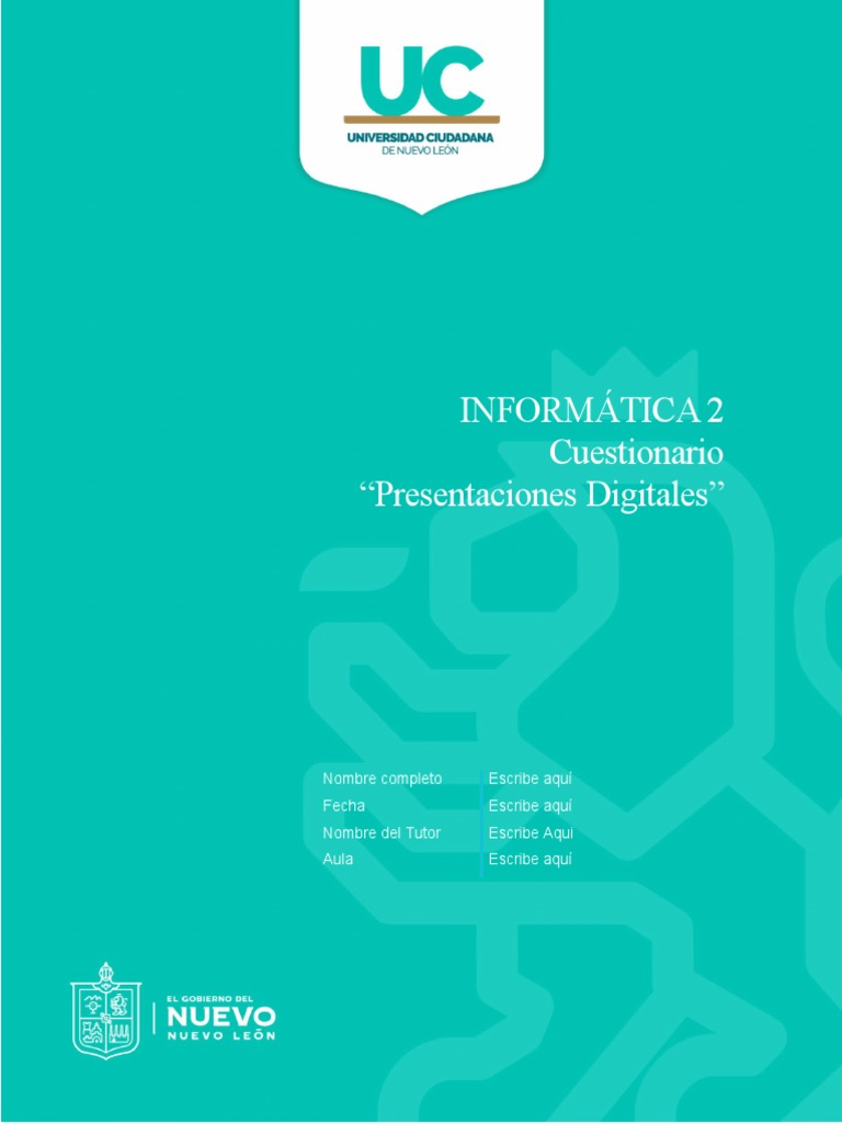 Bloque 3 - Actividad 8 Informática 2 | PDF | Microsoft PowerPoint | Informática
