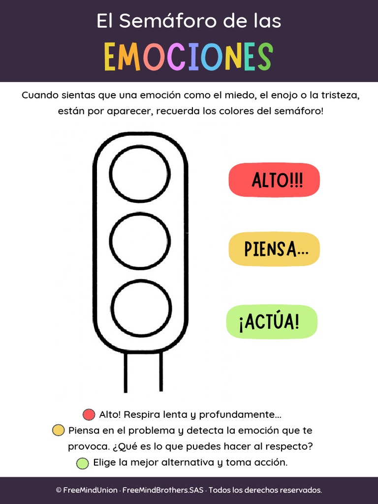 Semaforo-Ruleta Emociones - FreeMind | PDF