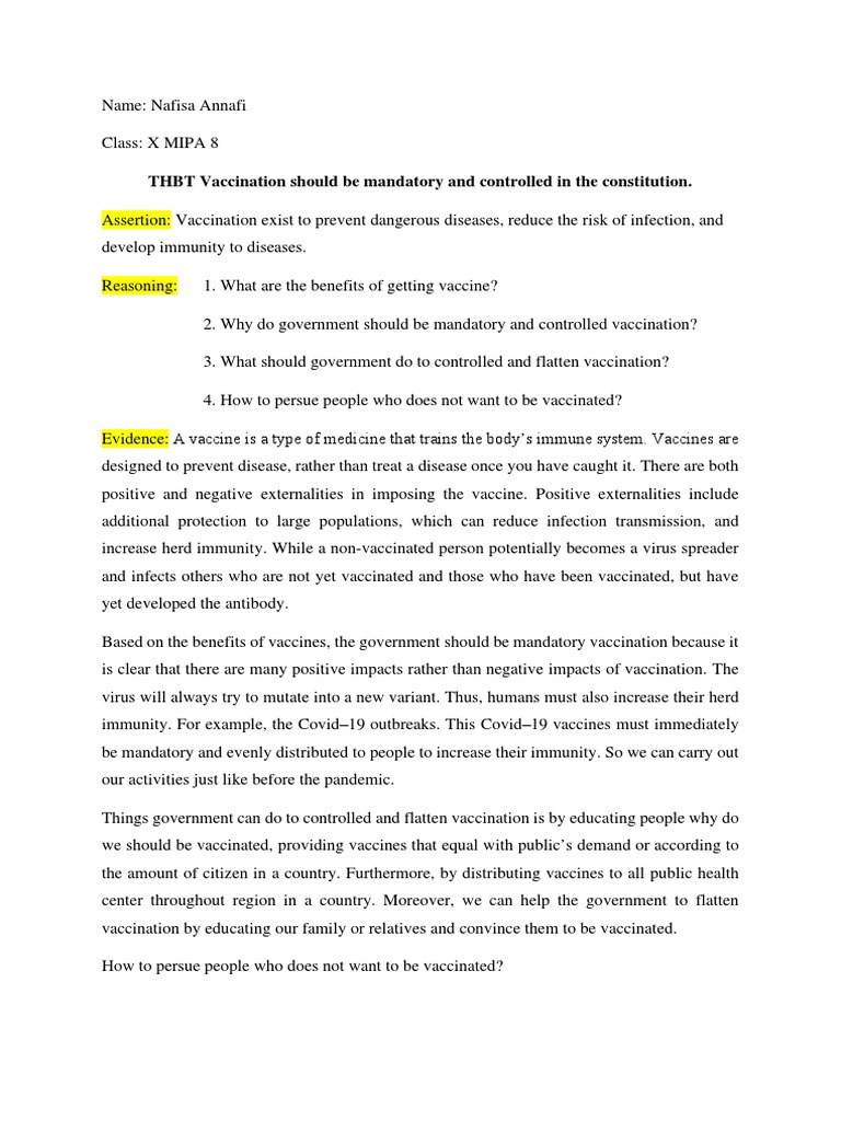 Finals Assignment | PDF | Vaccination | Vaccines