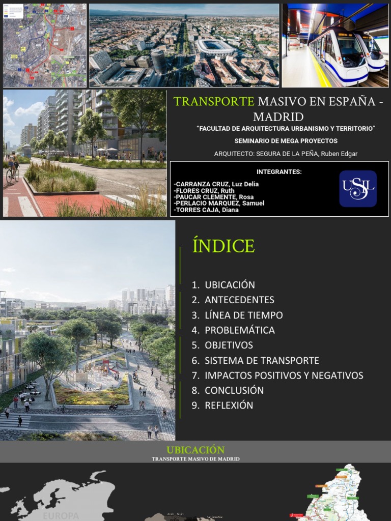 5.mega Proyecto Madrid | PDF | Autobús | Tranvía